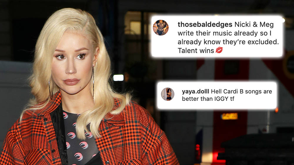 Iggy Azalea slammed for 'throwing shade' at female rappers in viral ... Iggy Azalea slammed for 'throwing shade' at female rappers in viral ...