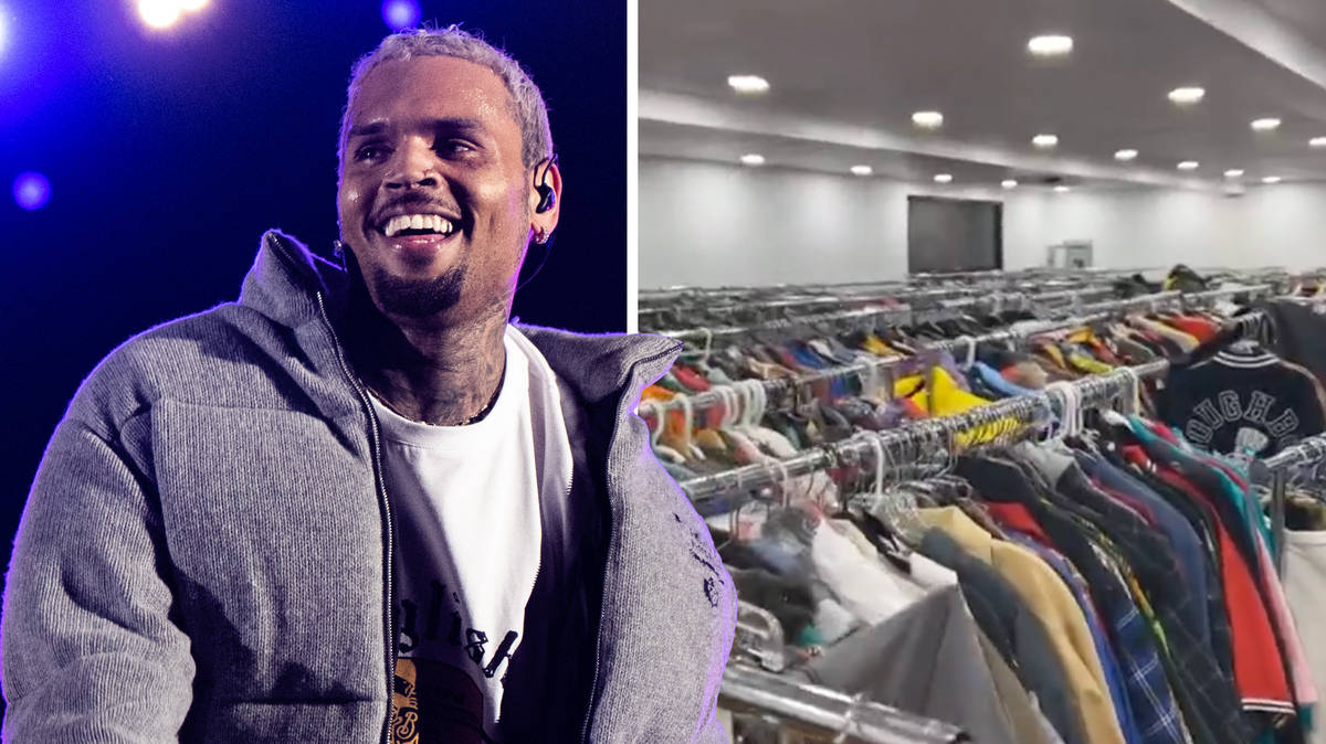 Chris Brown shocks fans with 'department store' sized wardrobe in house ... Chris Brown shocks fans with 'department store' sized wardrobe in house ...